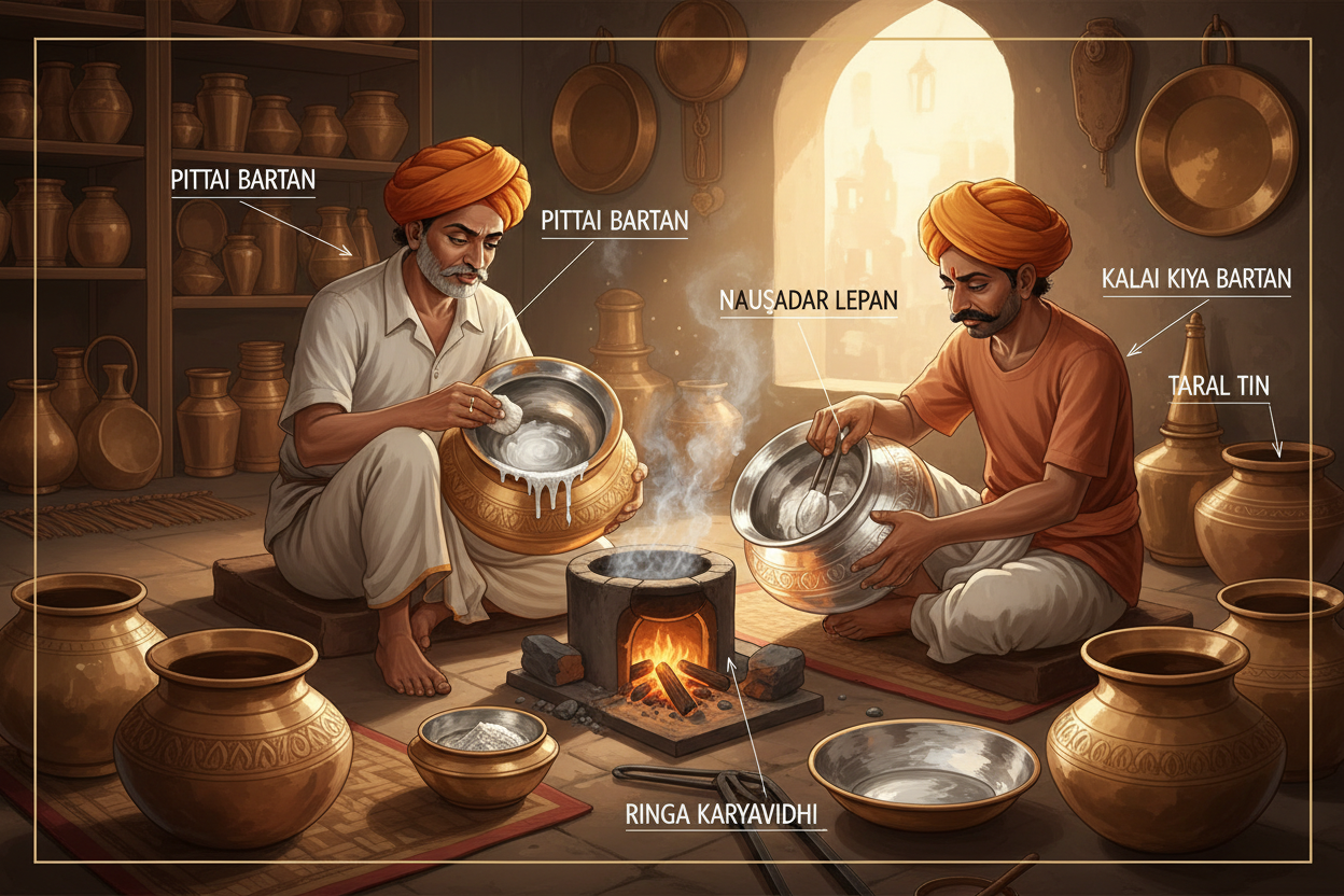 The Ultimate Guide to Kalai (Tinning): Making Brass Cookware Safe & The ...